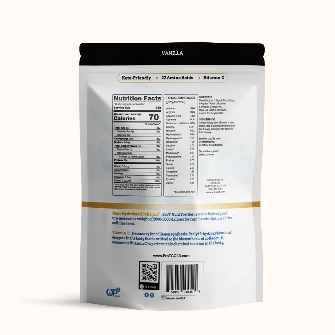 ProT Powder Collagen Protein – ProT Gold Collagen Protein